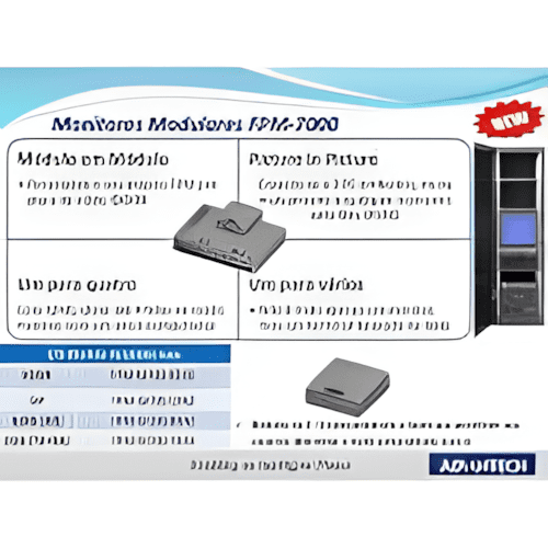 ADVANTECH FPM-M700-TRAE, I/O Module, iLINK Tx + Rx Module for Modular ...