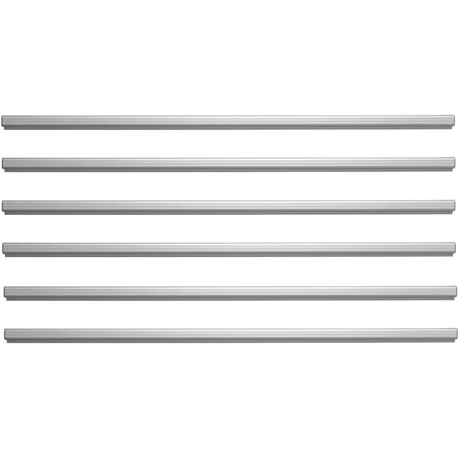 ADVANTUS Grip-A-Strip Display Rail, Mid-Size, 3 Feet Long, Satin Finish ...