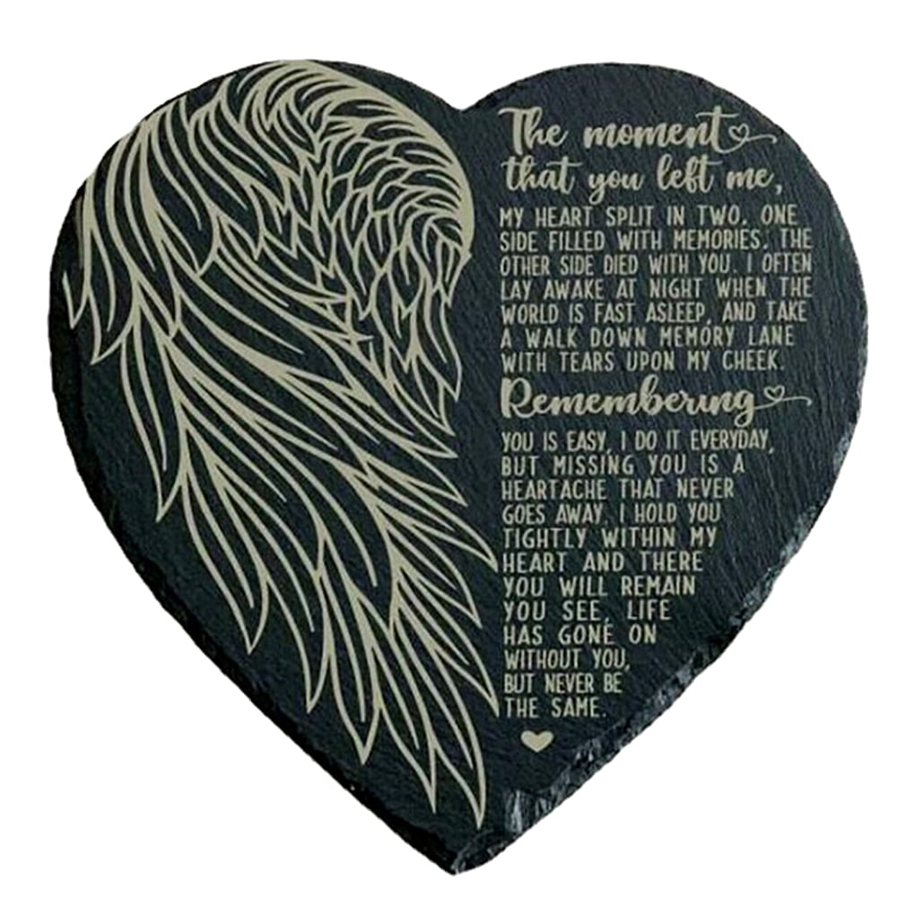 Tssuoun Bereavement Memorial Stone Families Pets Memory Decorative ...