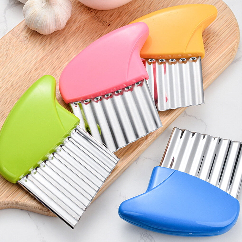 Tssuoun Potato Slicer Wave Corrugated Kitchen Vegetable Fries Maker ...