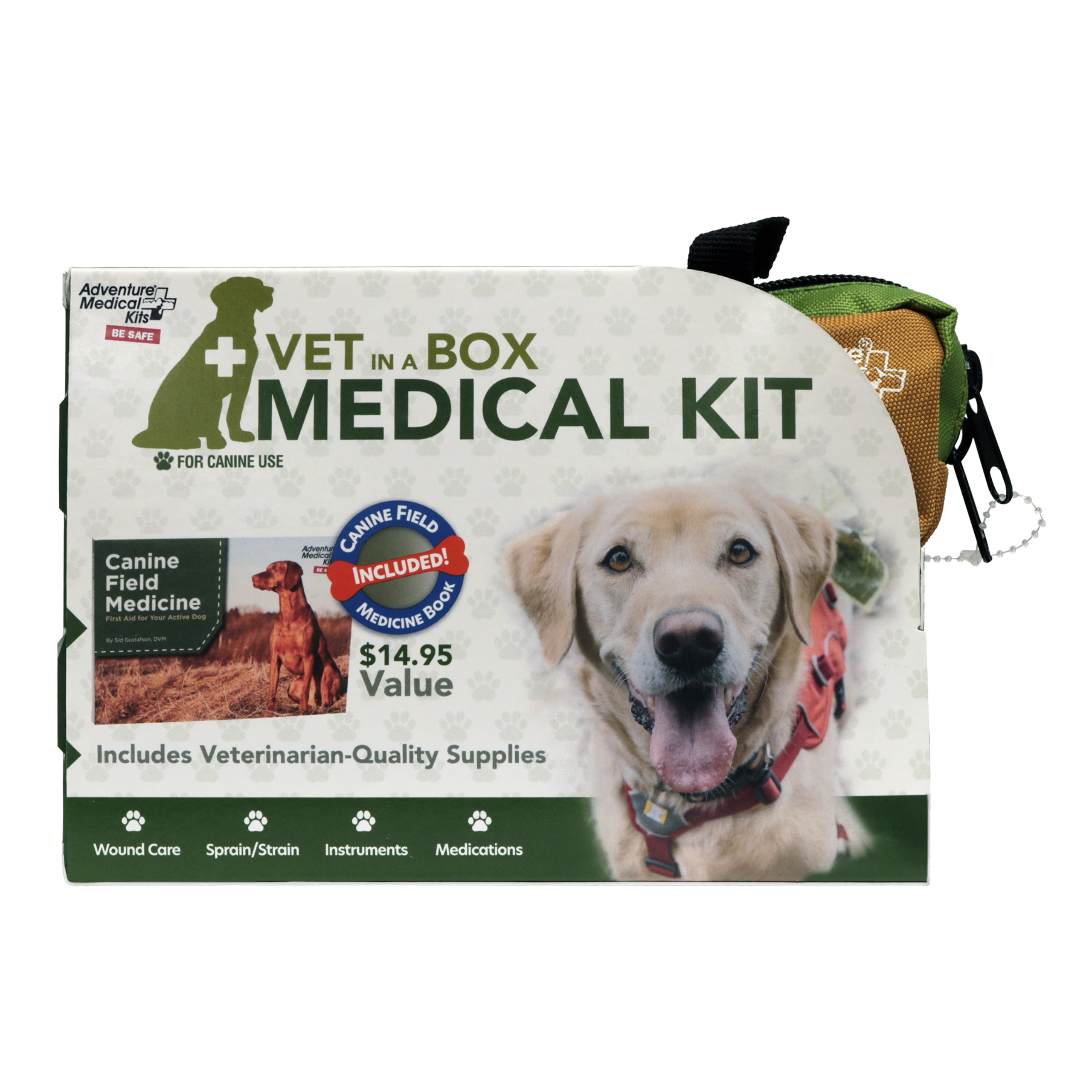 Adventure Medical Kits, Emergency Dog Health, First Aid Kit with Skin ...