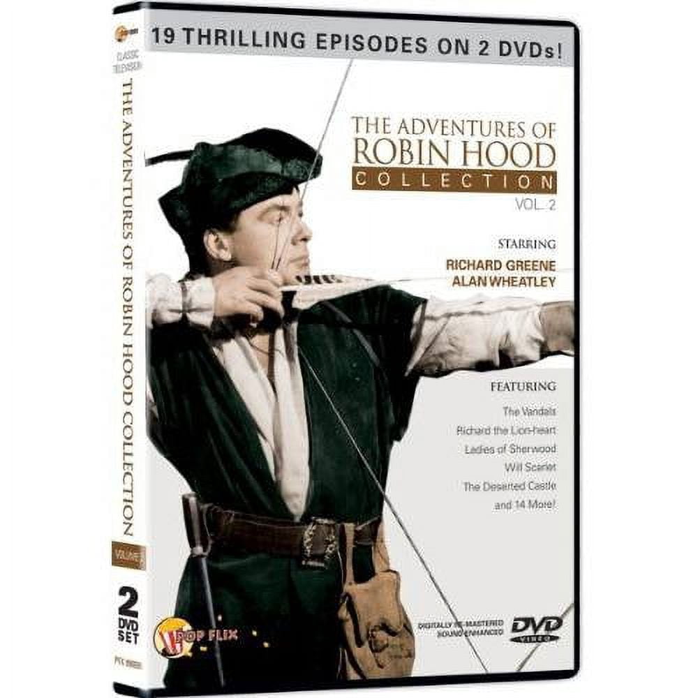 ADVENTURE OF ROBIN HOOD COLLECTION V02 (DVD) (2DISCS/19 EPISOD (DVD ...
