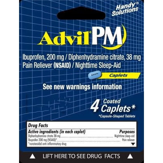 Advil PM Caplets - Walmart.com