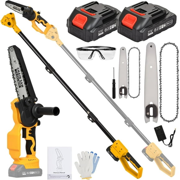 Cordless and Pole Battery Tree Trimmers for Easy Yard Maintenance