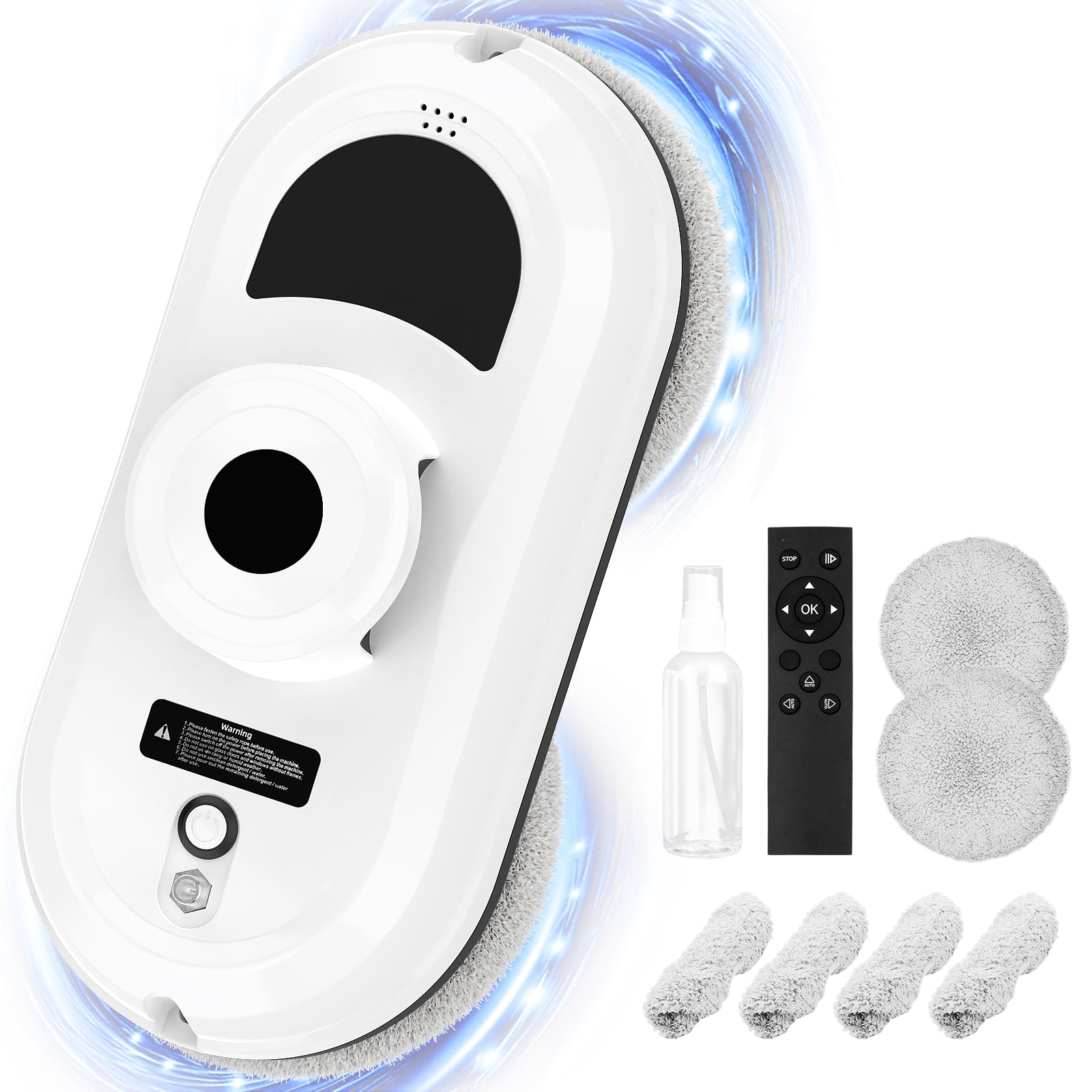 ADVWIN Window Cleaner Robot, Automatic Window Cleaning Vacuum,2800Pa ...