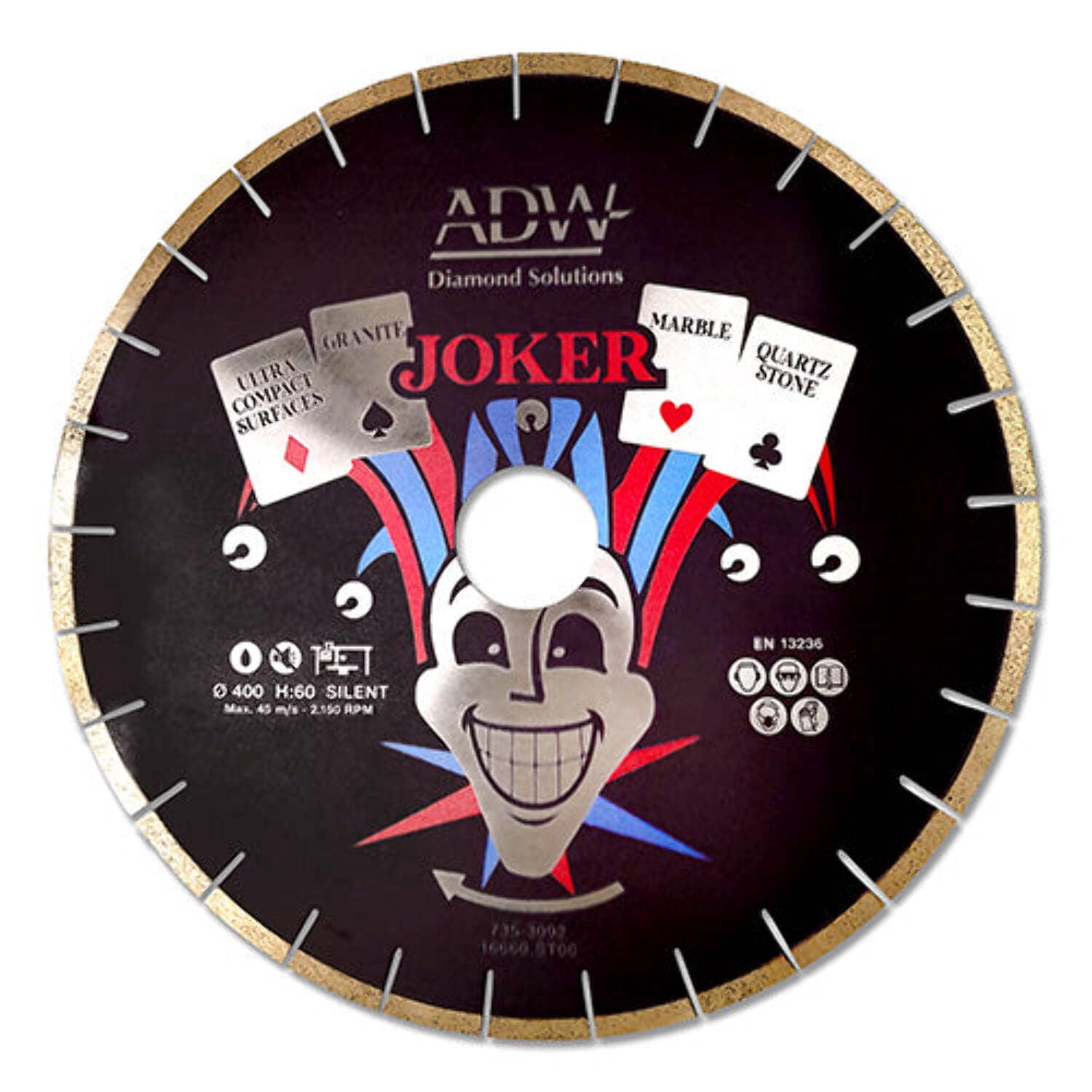 ADW Joker Silent Bridge Saw Blade - For All Materials - Walmart.com