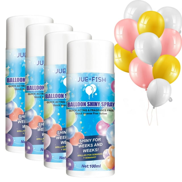 ADruer Balloon High Shine Spray, Latex Balloon Gloss Shine for a ...