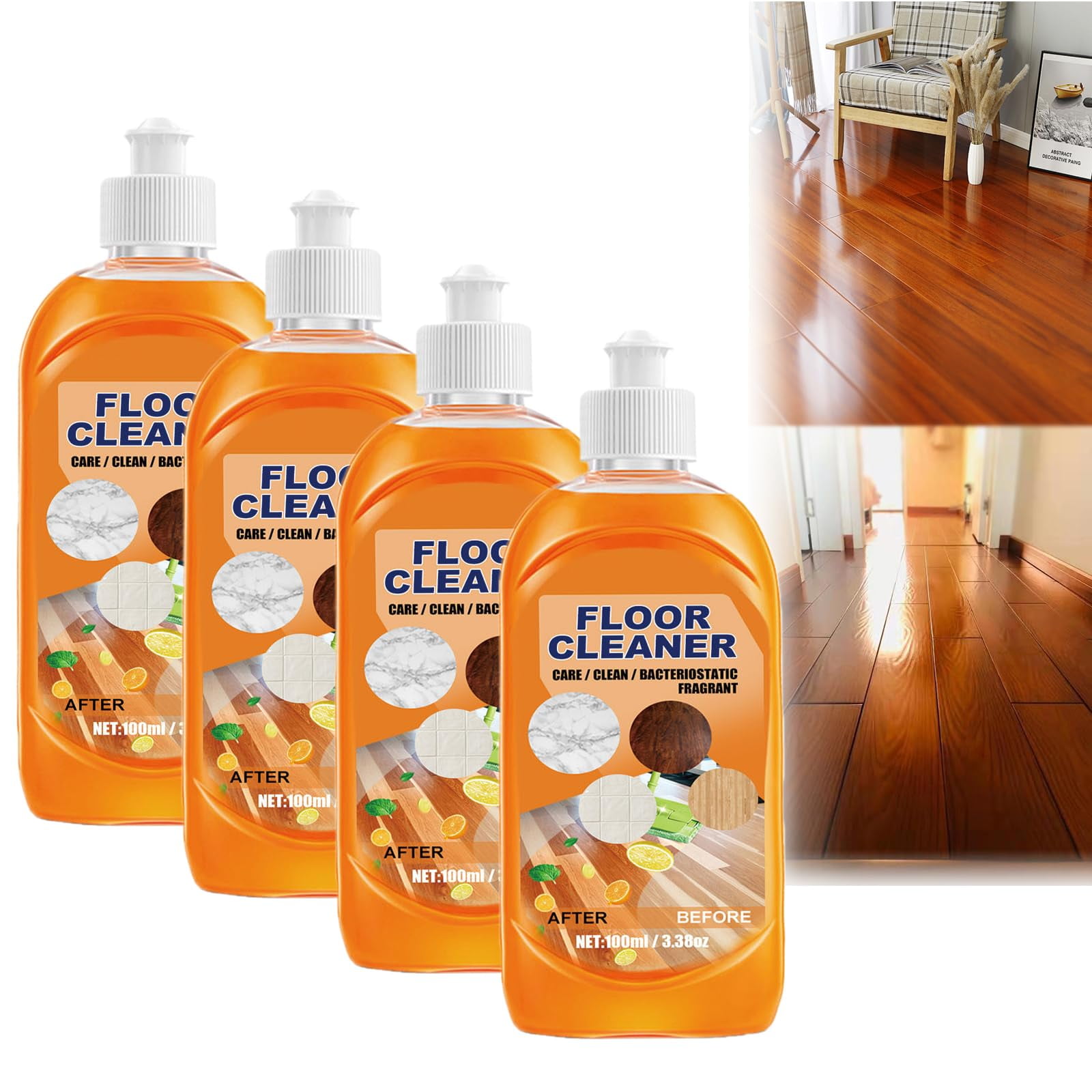 ADruer Powerful Decontamination Floor Cleaner, 100ml Multi-Purpose ...