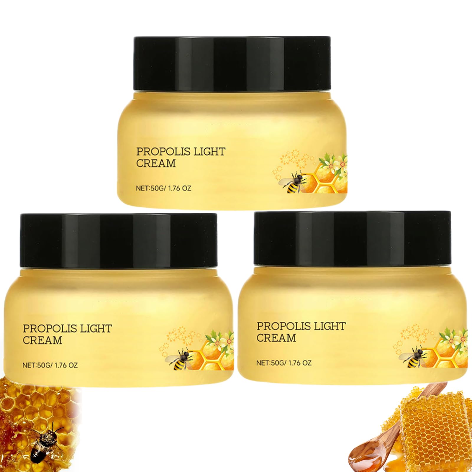 ADruer Propolis Light Cream Honey Face Moisturizer Cream, 1.76 Oz Daily ...