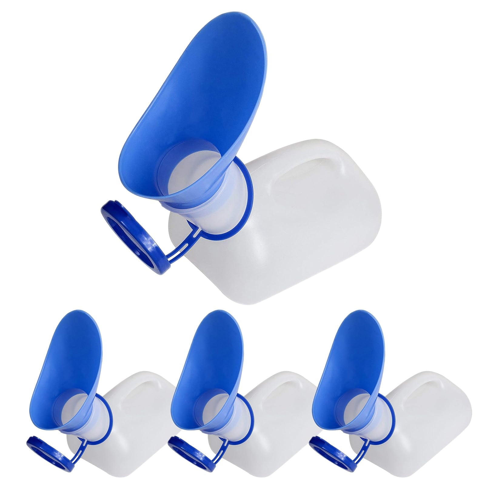 ADruer Urine Bottle, 2 in 1 Male Female Urinal Bottles, 32 oz Portable ...