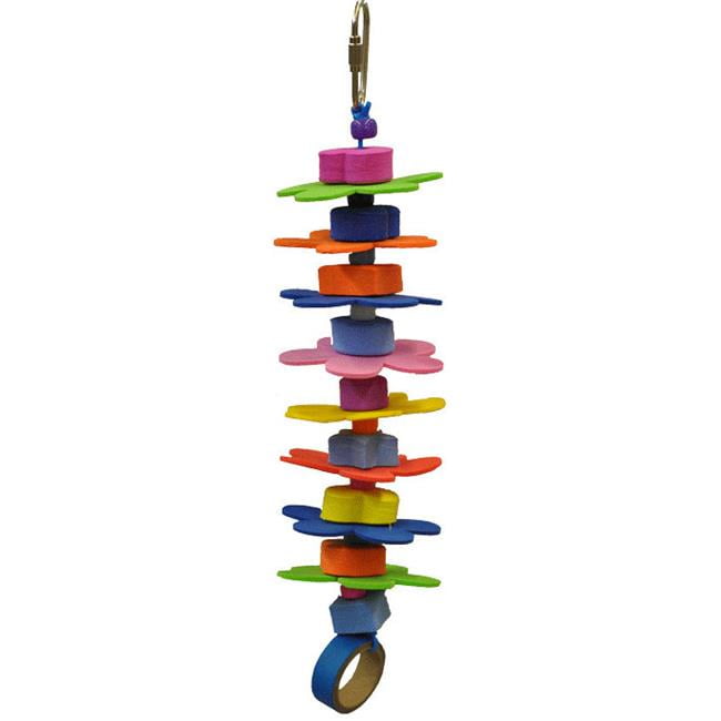 AE Cage Company Happy Beaks Flower Power Bird Toy - Walmart.com