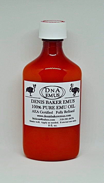 AEA CERTIFIED FULLY REFINED EMU OIL 8oz. - Walmart.com