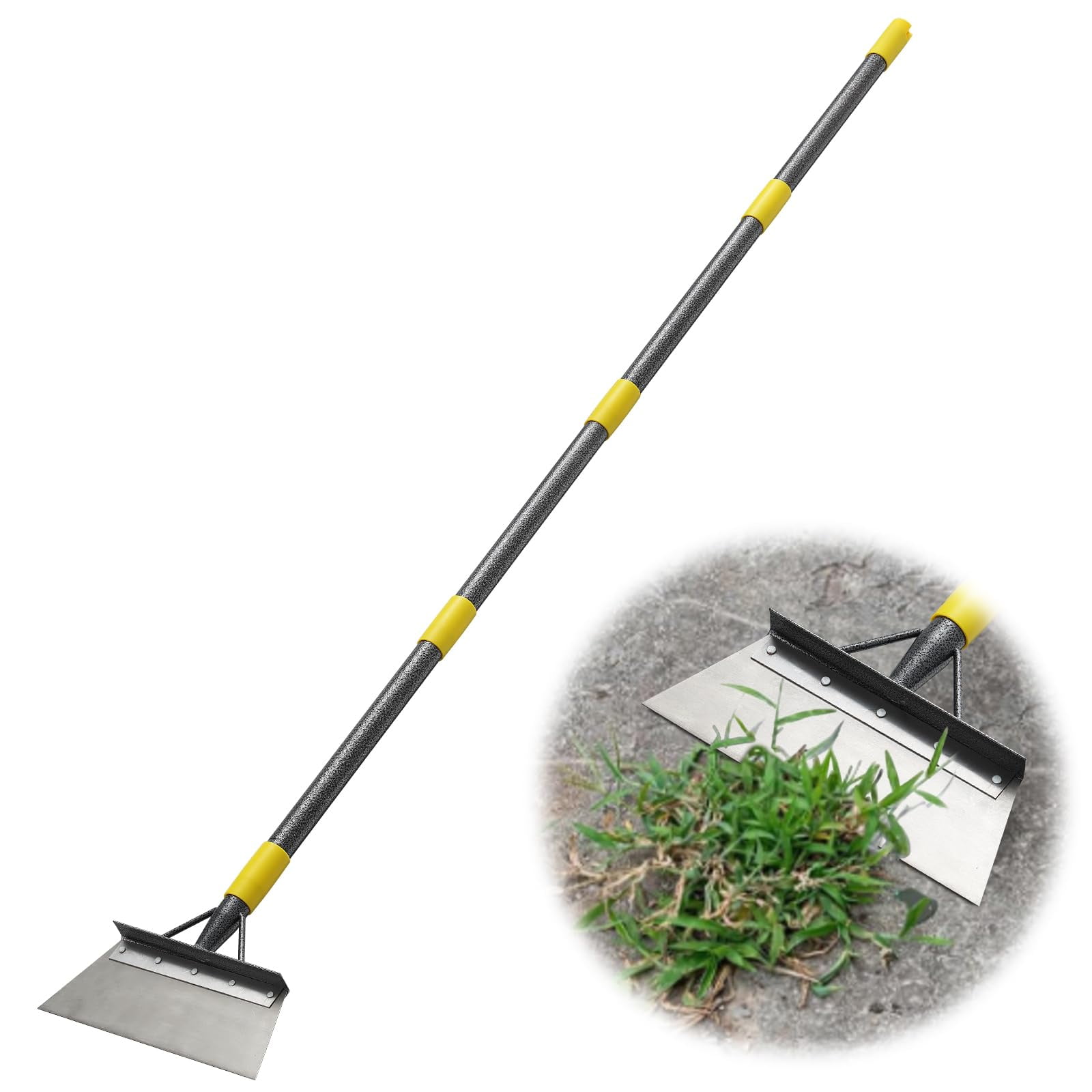 AEASKIEY Garden Shovel, 88'' Flat Garden Cleaning Shovel with ...