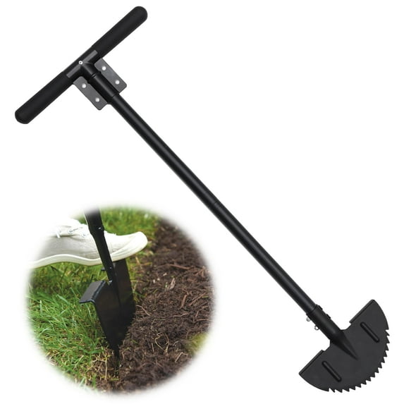 AEASKIEY Half Moon Edger Lawn Tool, Adjustable Heavy Duty Manual Edgers ...
