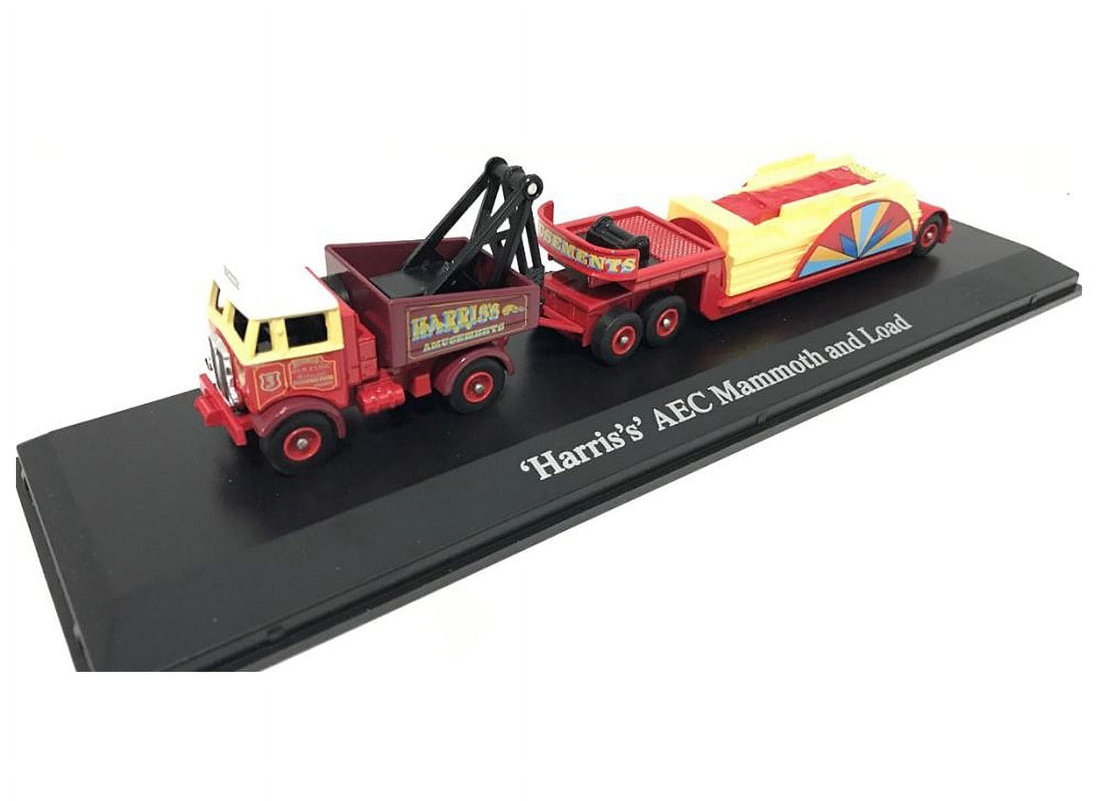 AEC Mammoth Lorry with Low Loader Diecast Model 1:76 Red - Walmart.com