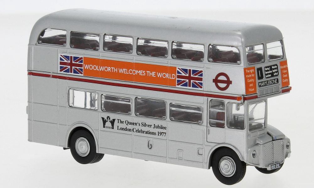 AEC Routemaster (Silver Jubilee 1977) [1:87 scale in Silver] - Walmart.com