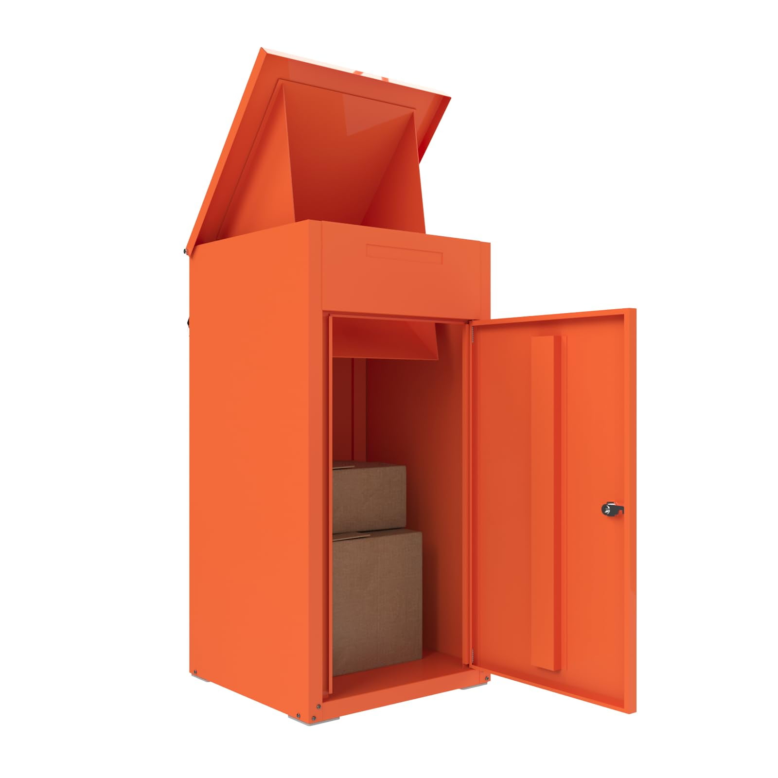 AECOJOY Package Delivery Boxes for Outside Parcel Drop Box Outdoor ...