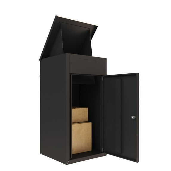 AECOJOY Package Delivery Boxes for Outside Parcel Drop Box Outdoor ...