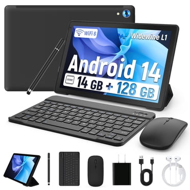 Bundle Visual Land Prestige 10” 32GB Tablet, Noise Cancellation Earbuds ...