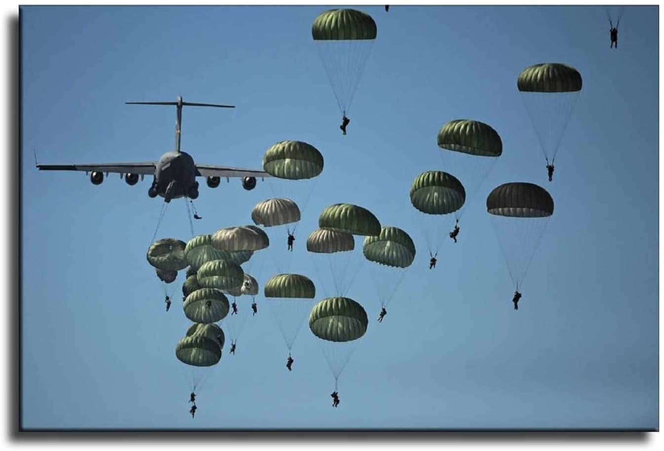 AEFER 82ND Us Army Airborne Background Poster Decorative Painting ...