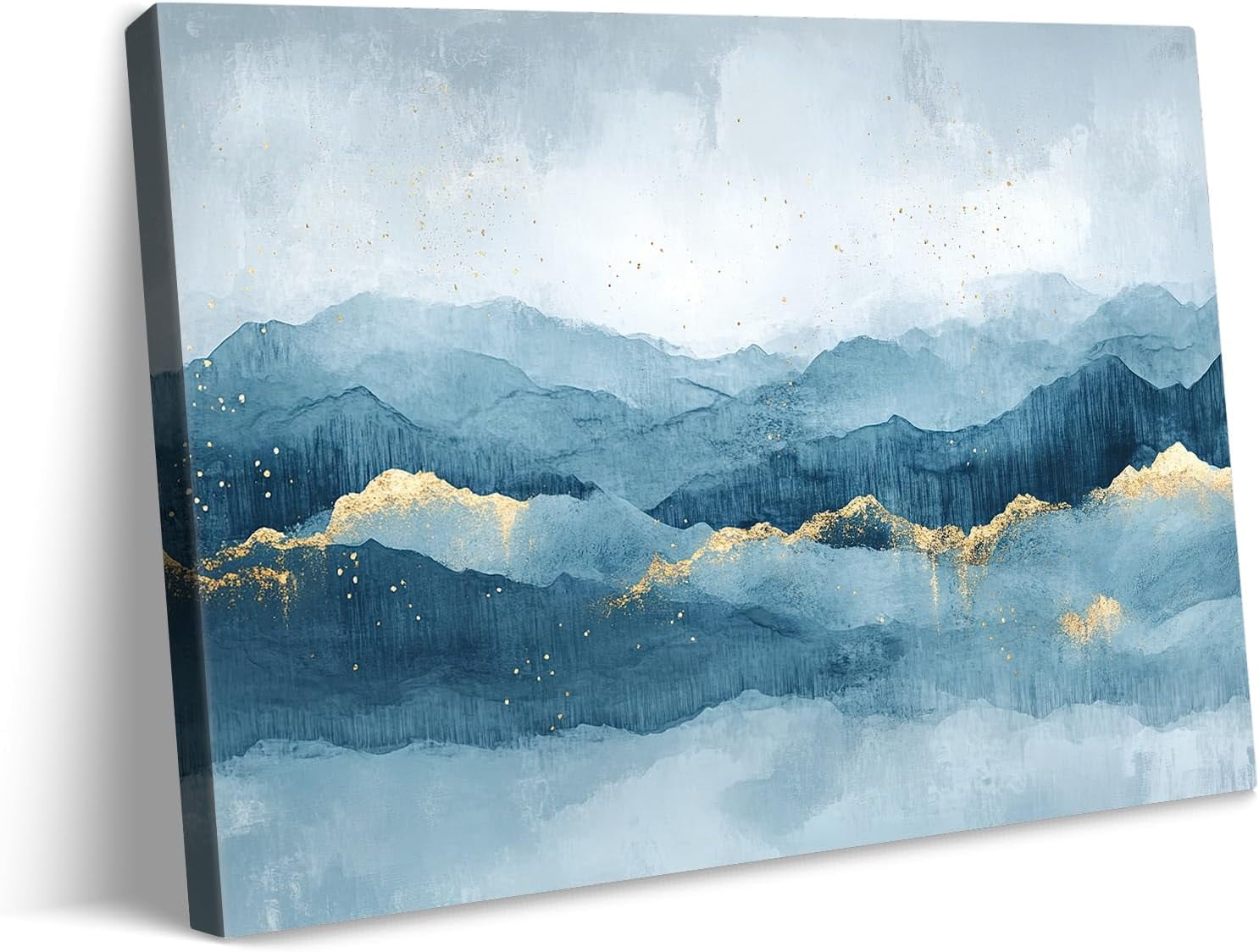 AEFER Abstract Canvas Wall Art Modern Moutain Theme Graffiti Painting ...
