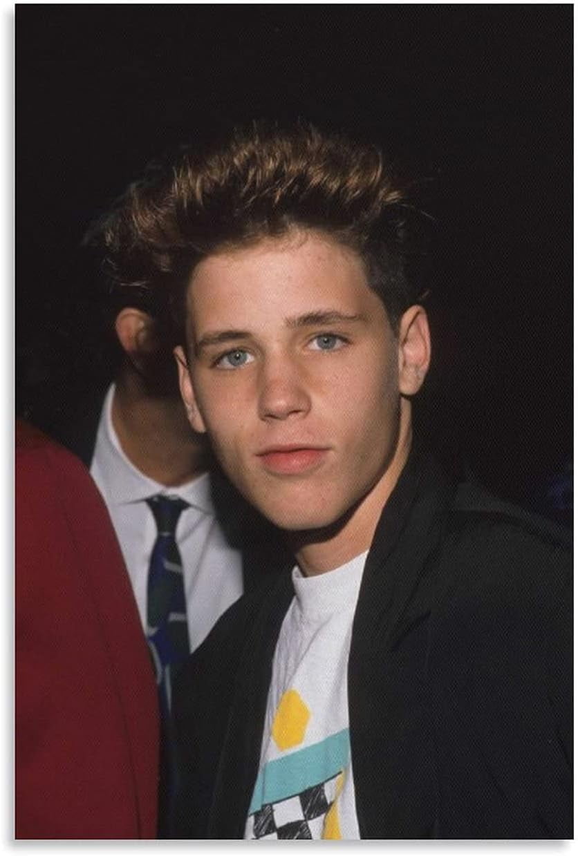 Aefer Actor Corey Haim Precious Poster Wall Art Poster Print Canvas