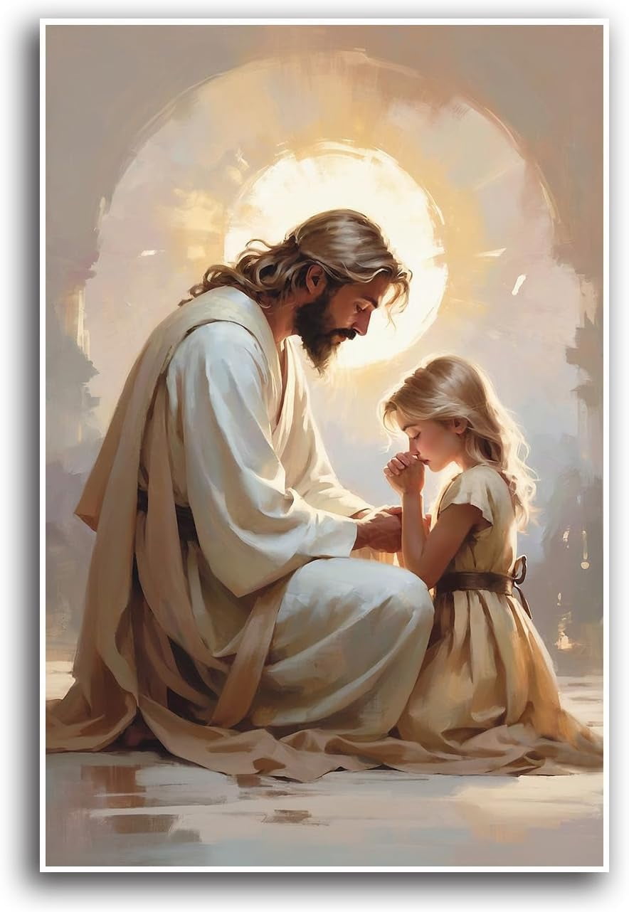 AEFER Always with you surrounded by his love jesus and girl prayer ...