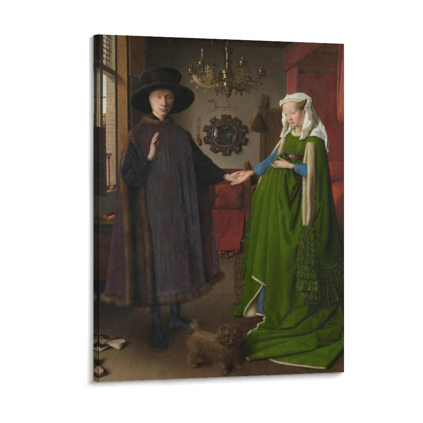 AEFER The Arnolfini Portrait by Jan Van Eyck Famous Fine Art ...