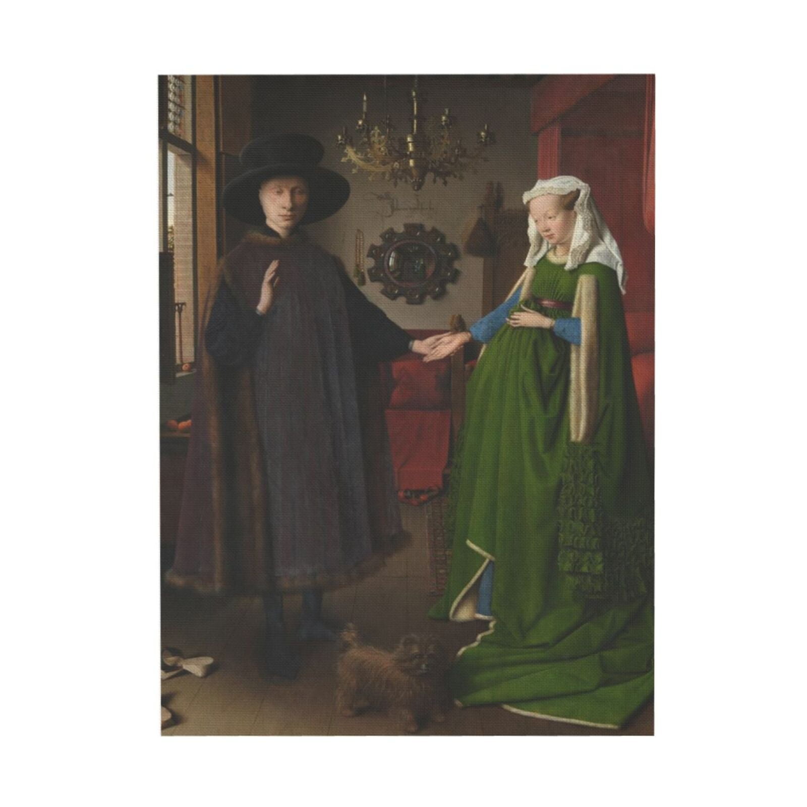 AEFER The Arnolfini Portrait by Jan Van Eyck Famous Fine Art ...