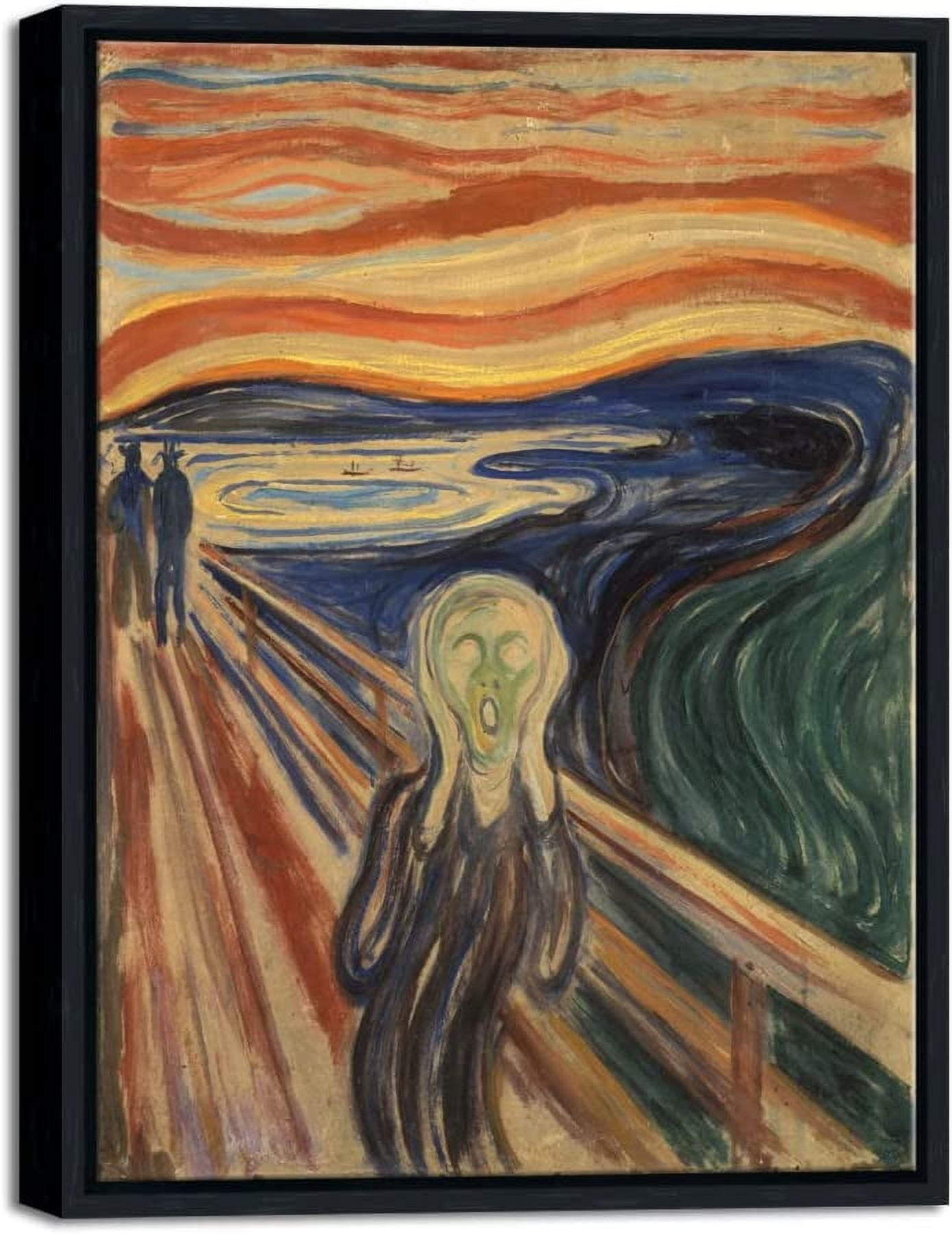AEFER Art The Scream by Edward Munch Famous Paintings Reproduction ...