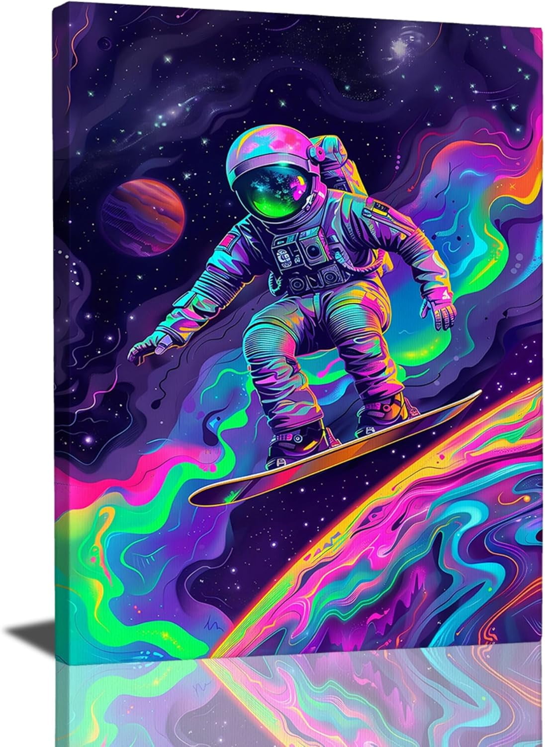 AEFER Astronaut Decor Wall Art Spaceman Wall Decor Astronaut Poster ...