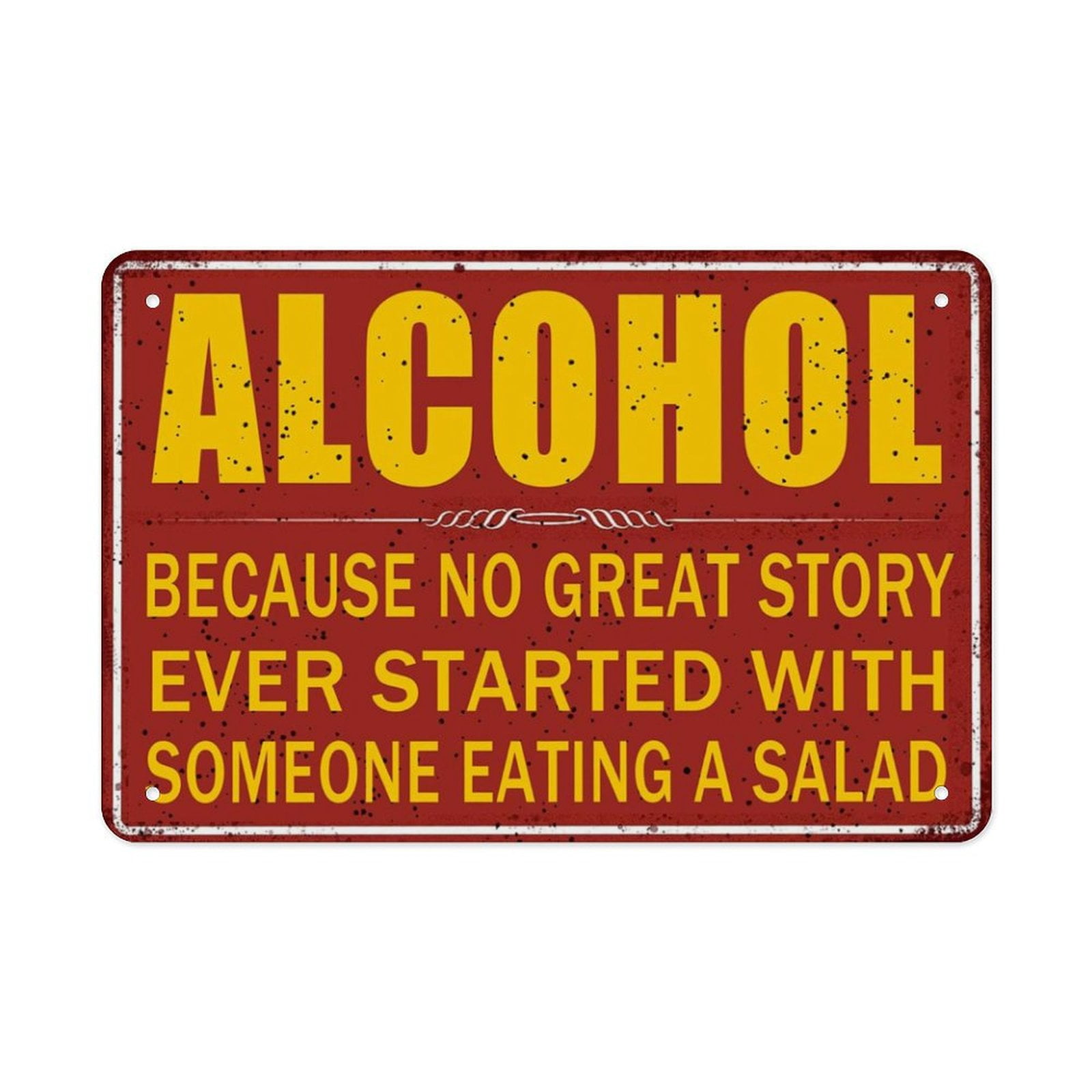 AEFER Bar Signs Funny Metal Bar Tin Sign Vintage Bar Decor Signs For ...