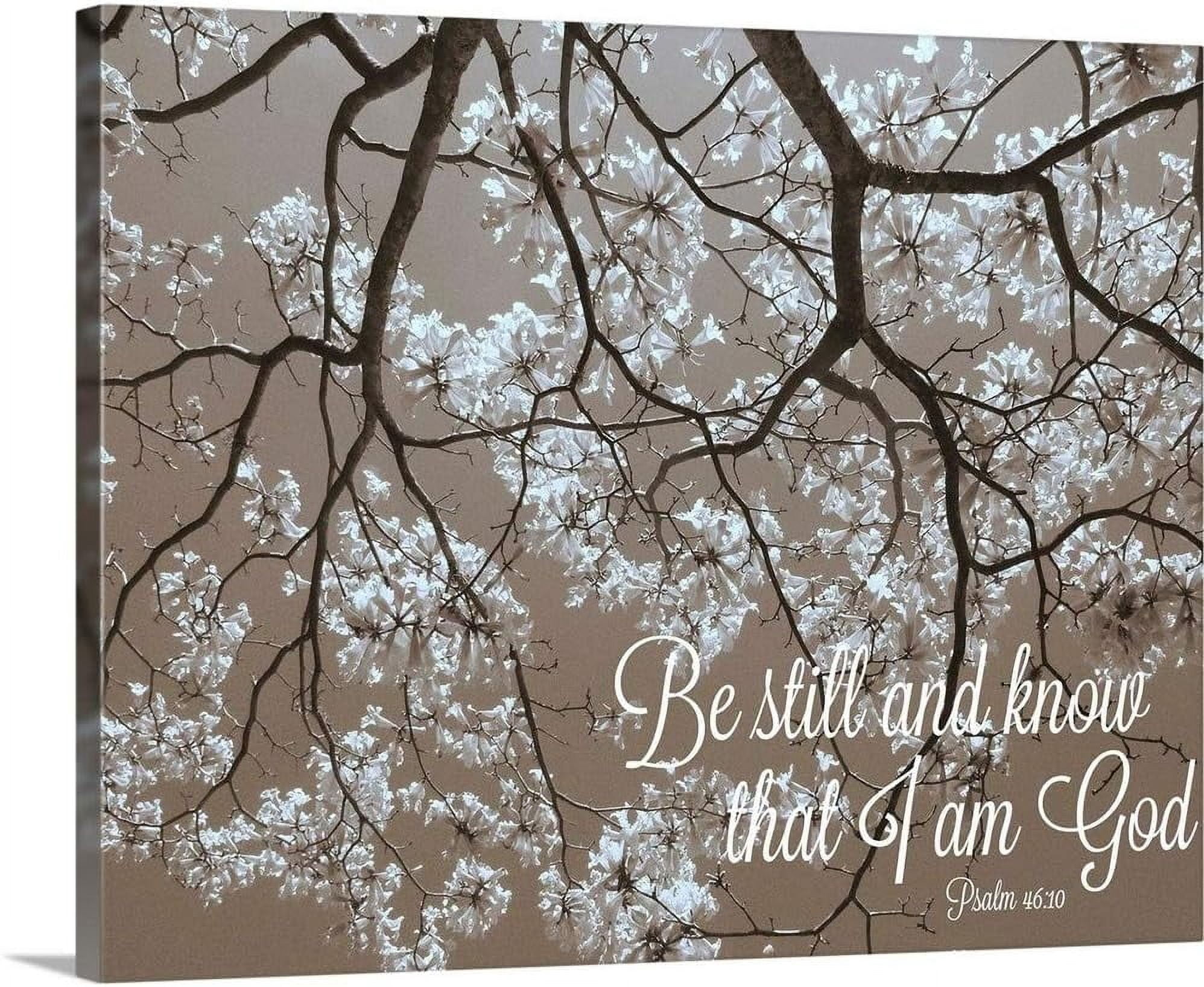 AEFER Be Still Canvas Wall Art Print by Gail Peck, Contemporary, Home ...