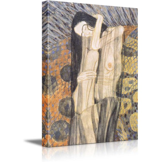 AEFER Beethoven Frieze,1902" by Gustav Klimt - Austrian Symbolist ...