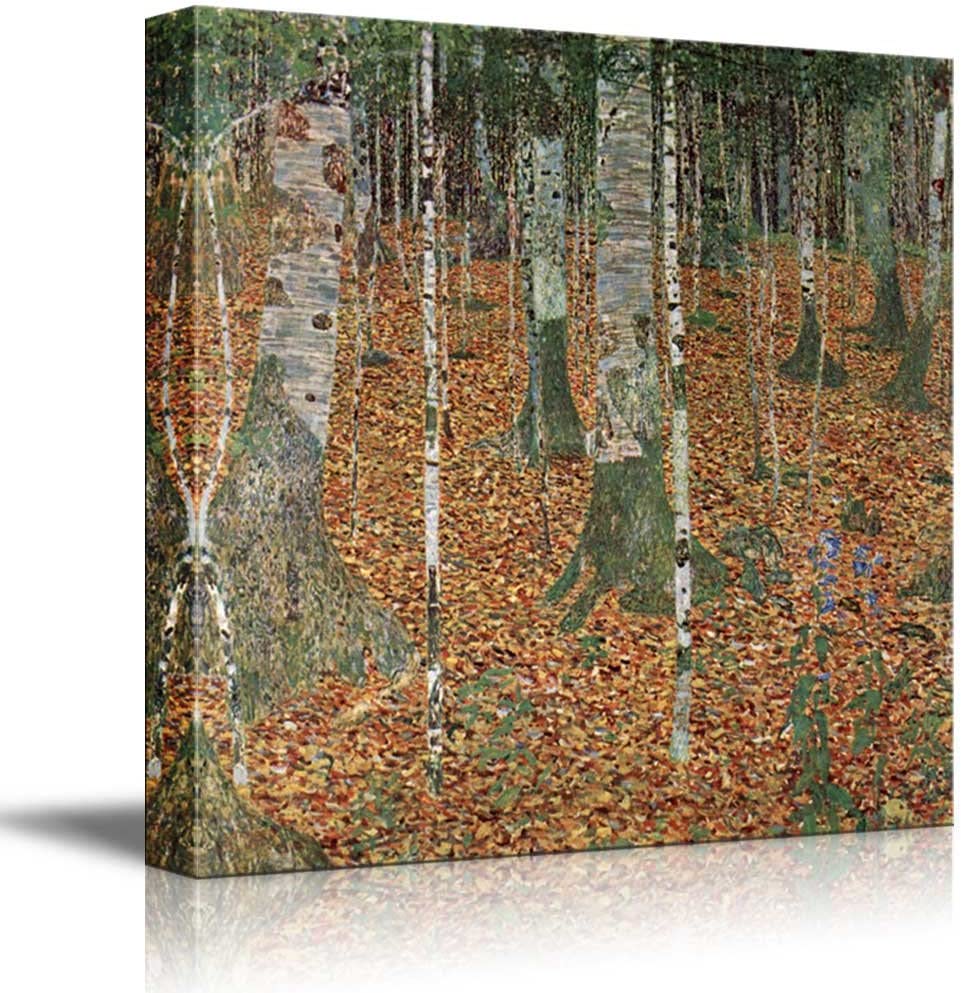 AEFER Birch Forest by Gustav Klimt - Austrian Symbolist Painter ...