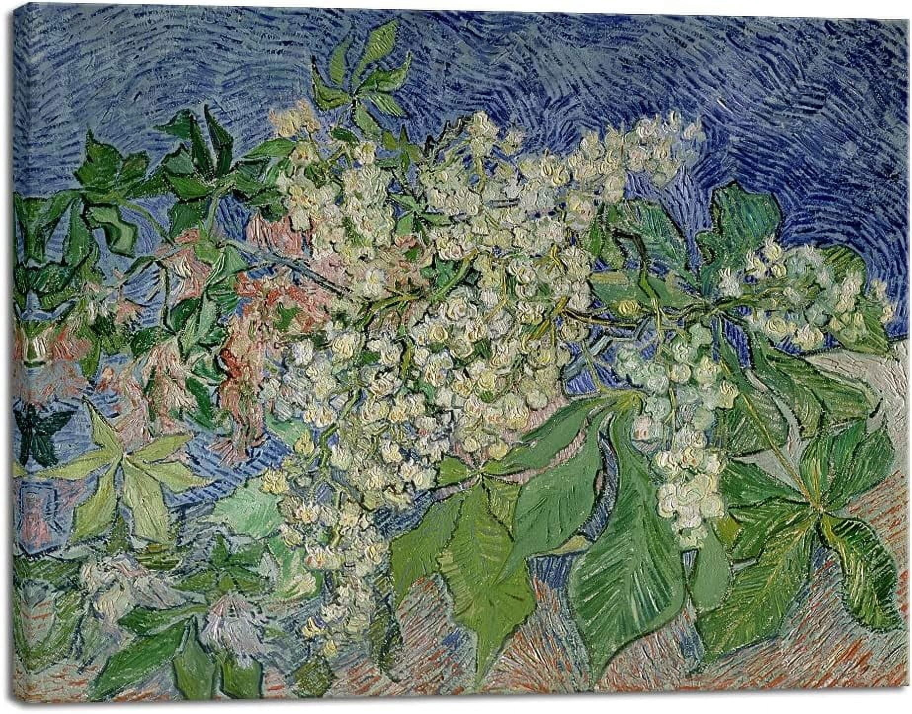 AEFER Blossoming Chestnut Branches Canvas Prints of Vincent Van Gogh ...