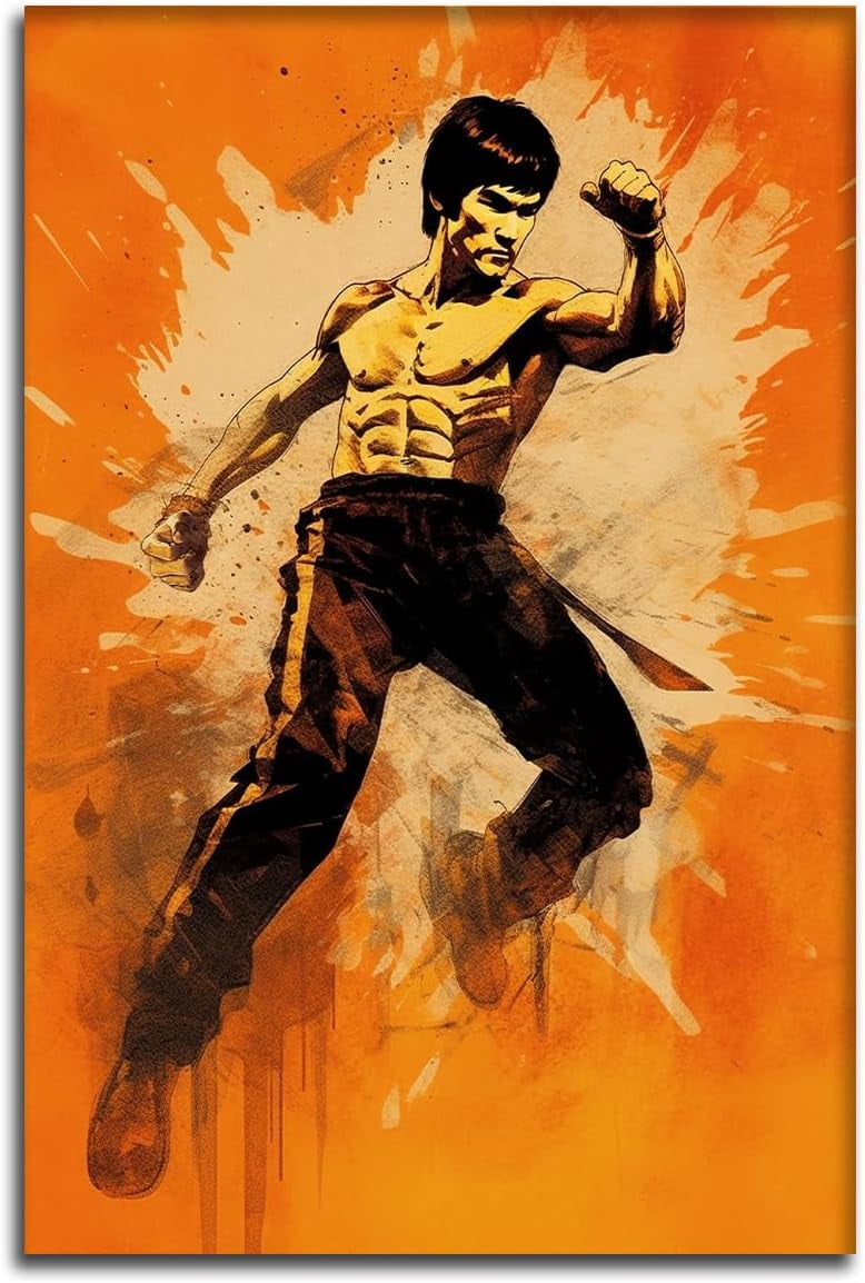 AEFER Bruce Kung Fu Posters for Wall Art Decor – High Resolution Prints ... AEFER Bruce Kung Fu Posters for Wall Art Decor – High Resolution Prints ...