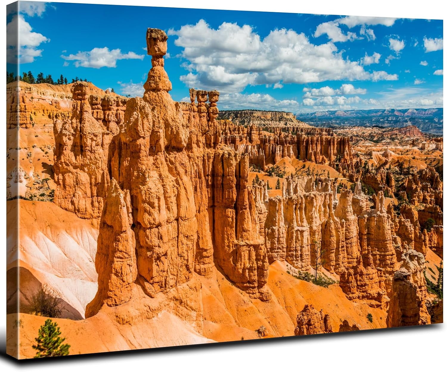 AEFER Bryce Canyon National Park Canvas Wall Art Utah Beautiful Orange ...
