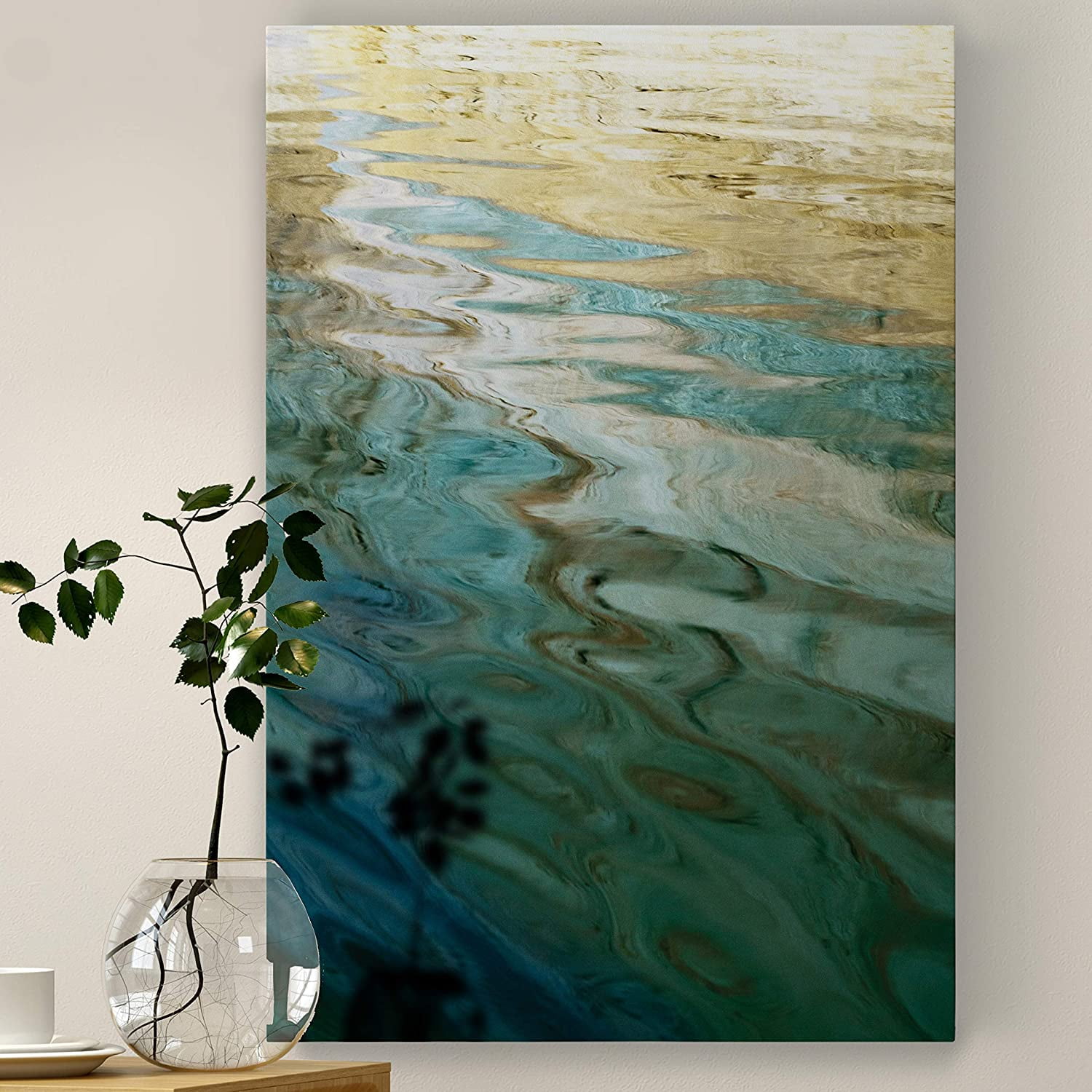 AEFER Canvas Nature Wall Art Romantic Paintings & Prints Serene ...