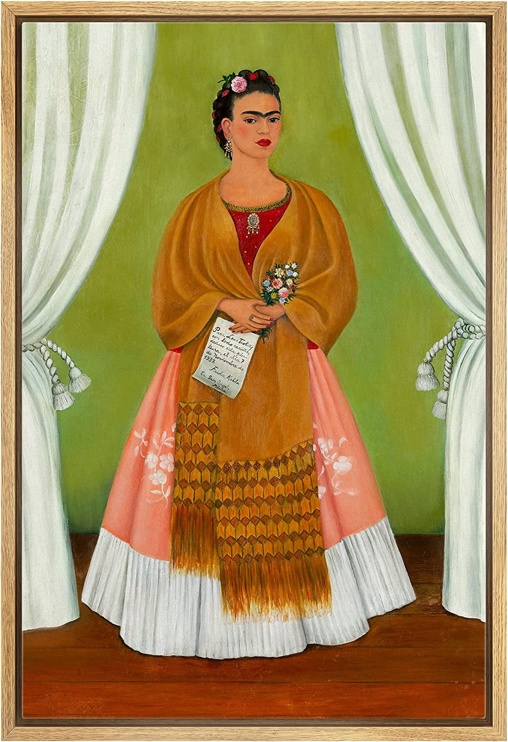 AEFER Canvas Print Wall Art Self-Portrait Dedicated to Leon Trotsky by ...