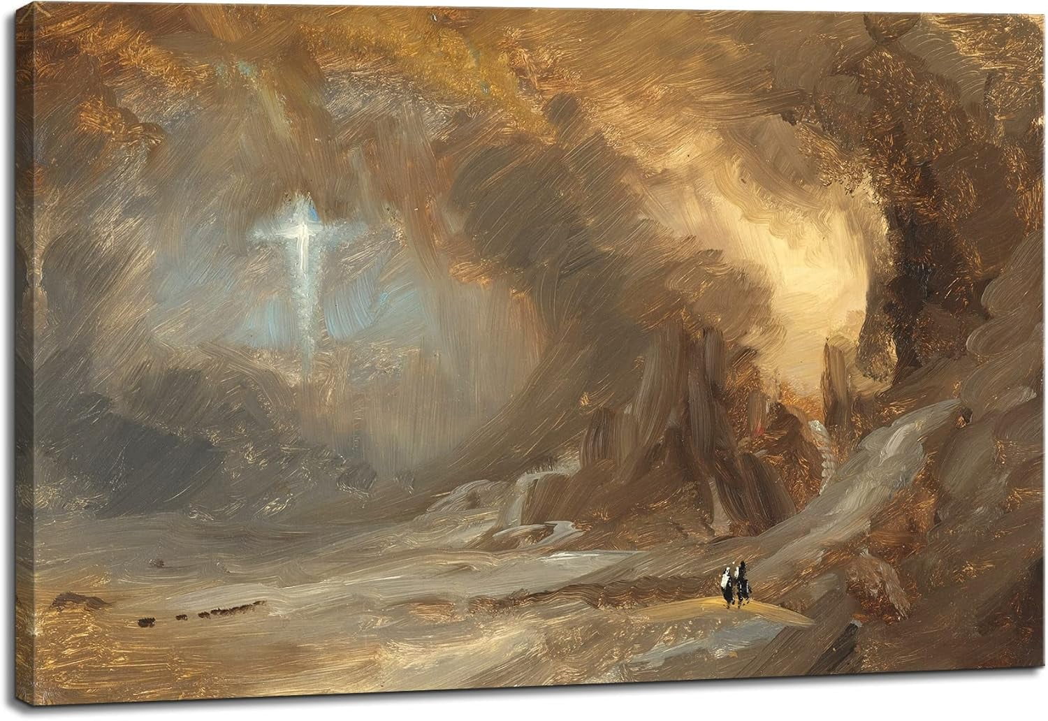 AEFER Canvas Print Wall Art - Vision of The Cross, Circa 1847 by ...