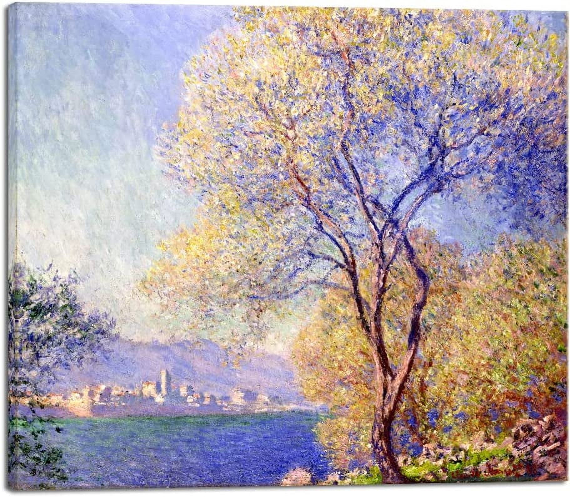 AEFER Canvas Wall Art Antibes Seen from The Salis Garden 1988 by Claude ...