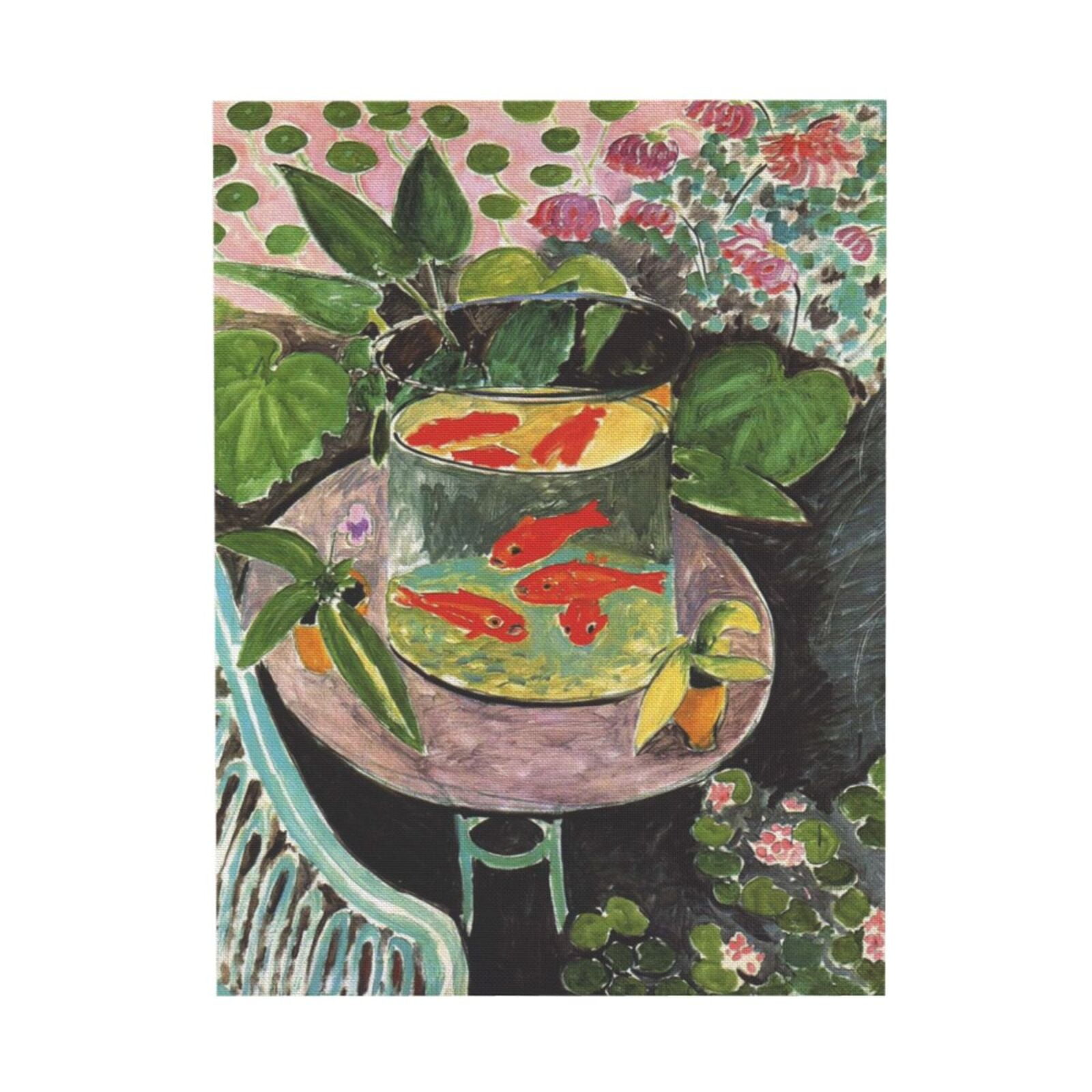 AEFER Canvas Wall Art Goldfish by Henri Matisse Colorism Aesthetic ...