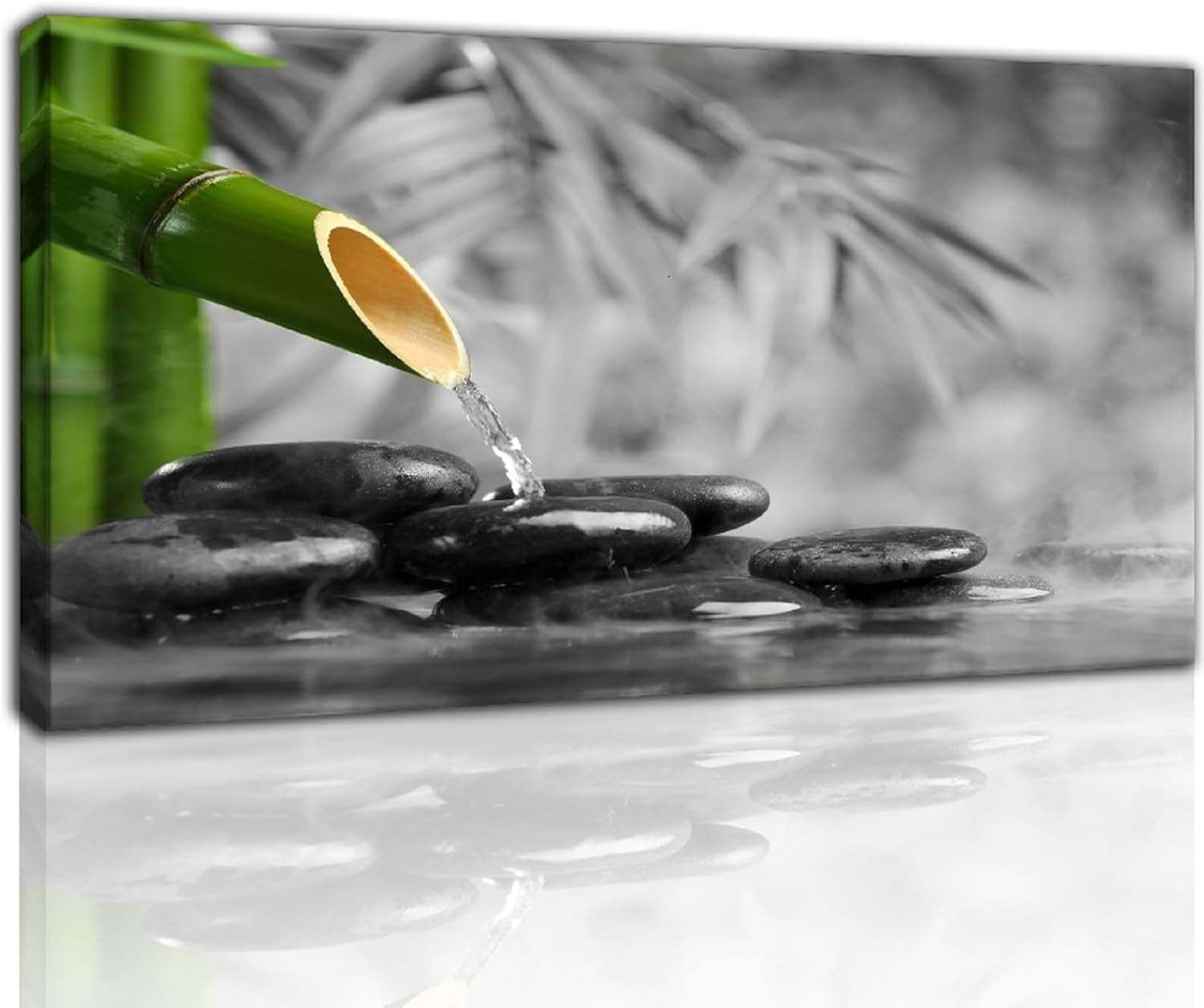 AEFER Canvas Wall Art Living Room Black and White Wall Art Zen Poster ...