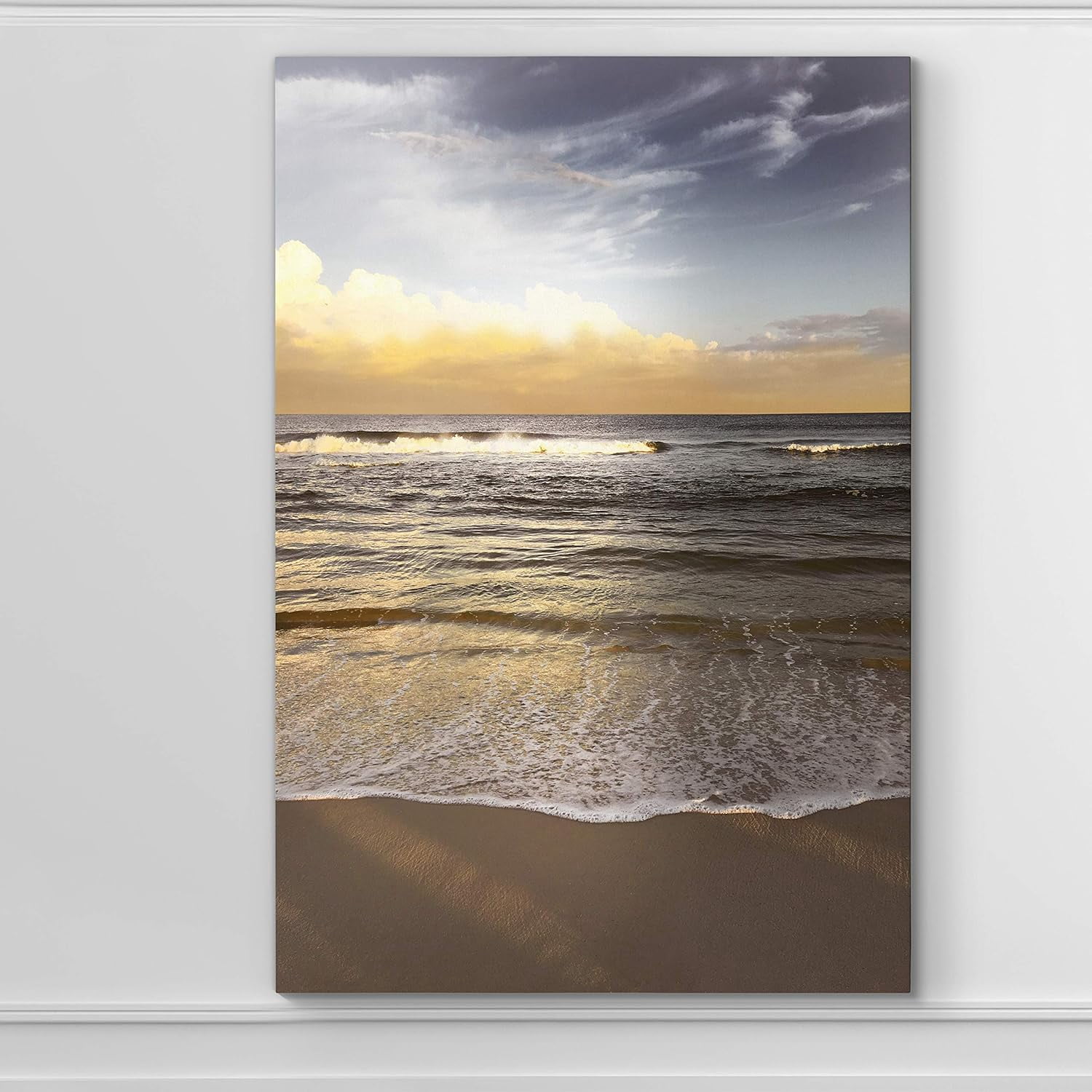 AEFER Canvas Wall Art Nature Modern Paintings Decorations Glam Evening ...