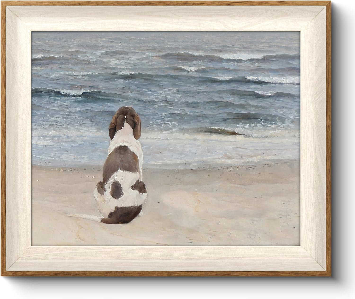 AEFER Canvas Wall Art, Vintage Wall Art for Living Room, Pets Animals ...