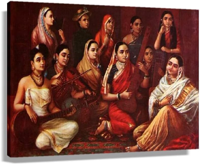 AEFER Classic Celebrity Raja Ravi Varma Galaxy of Musicians Academicism ...