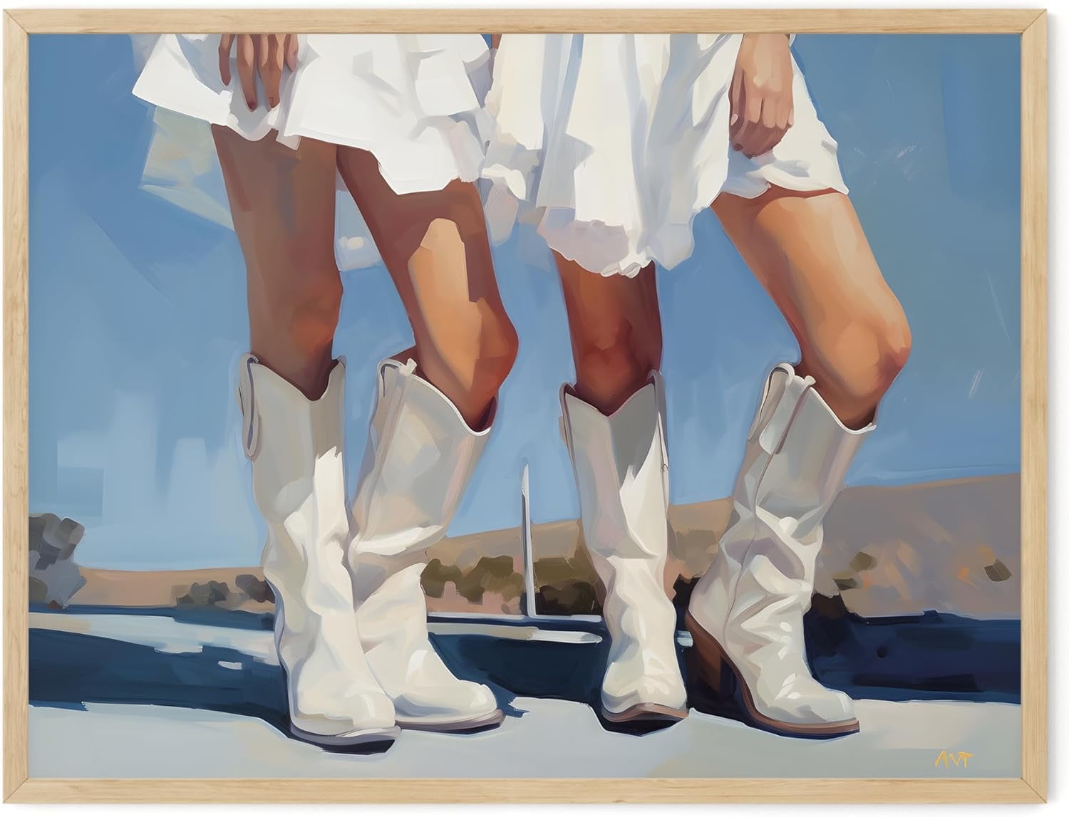 AEFER Coastal Cowgirl Room Decor Aesthetic, Girly Western Cowgirl Boots ...