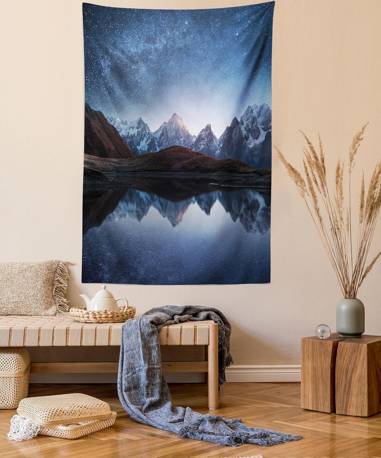 AEFER Dinosaur Tapestry, Hand Drawn Style Skeletons Bones from Medieval ...