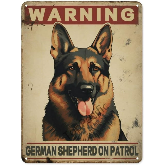 AEFER Dog Warning Signs, Beware of The Dog Aluminum Warning Sign, UV ...